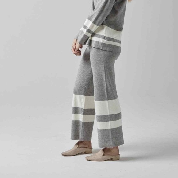 Polagram | Pants & Jumpsuits | Polagram Sweater Knit Wide Leg Sweat ...